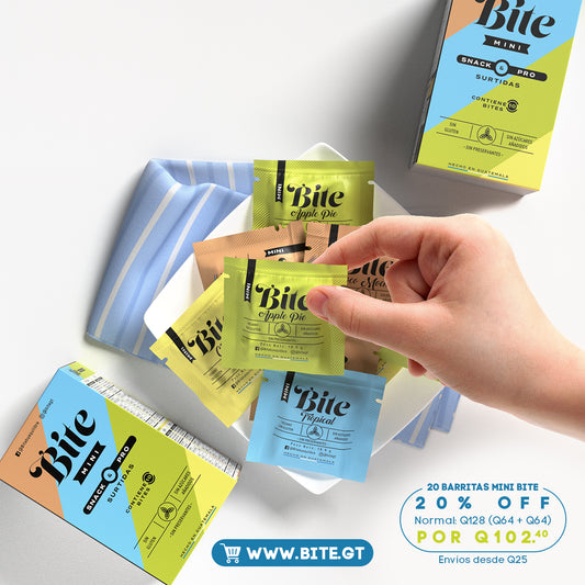Barras Bite – tagged "Mini Bites" – Bite Guatemala